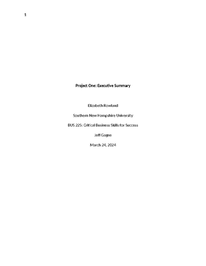 Mkt 311 Milestone 2 - Module 4: Milestone Two Elizabeth Rowland MKT 311 ...