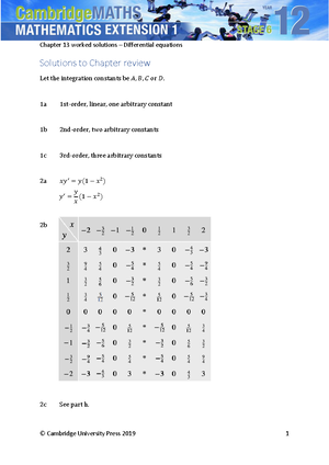 YEAR 11 Mathematics Extension 1 - PAST Paper FOR 3U TRIG AND ...