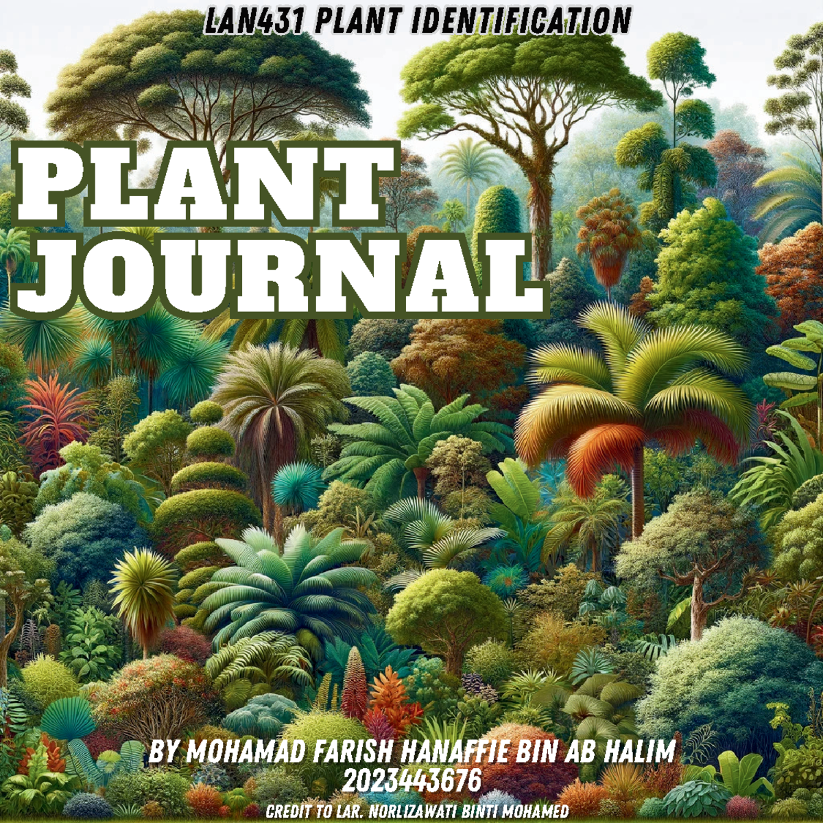 Plant Identification sem1 - PLANT JOURNAL PLANT JOURNAL LAN431 PLANT ...