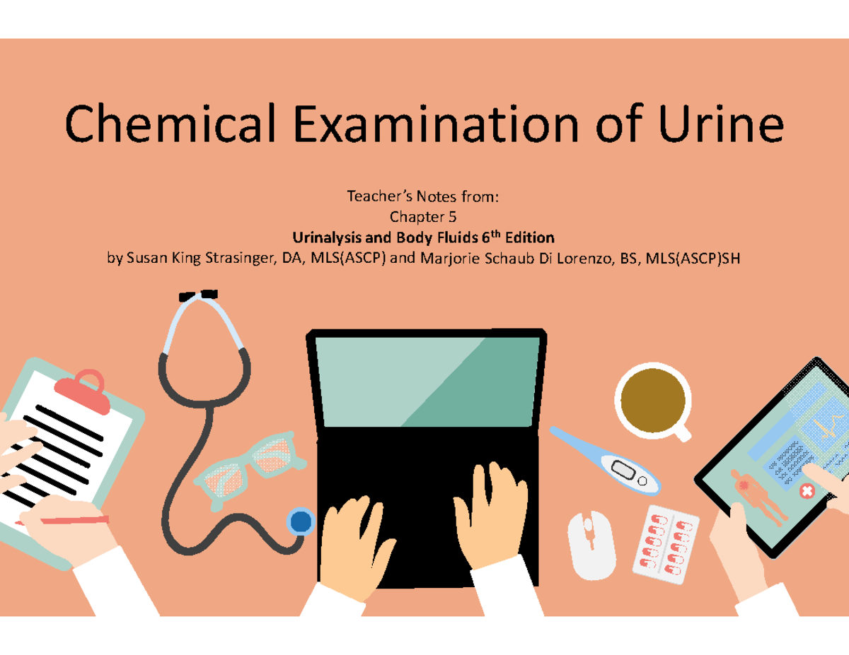 Chemical Examination of Urine for Analysis of Urine and Bodily Fluids ...