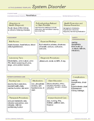 Active Learning Template sys Dis - ACTIVE LEARNING TEMPLATES ...