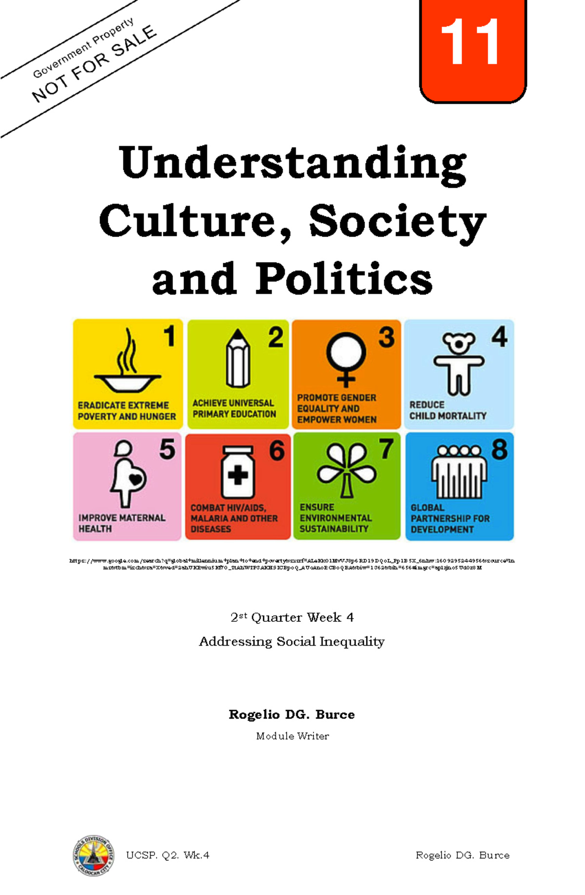 ADM Ucspq 2 WEEK 4 Addressing Social Inequality - Understanding Culture ...