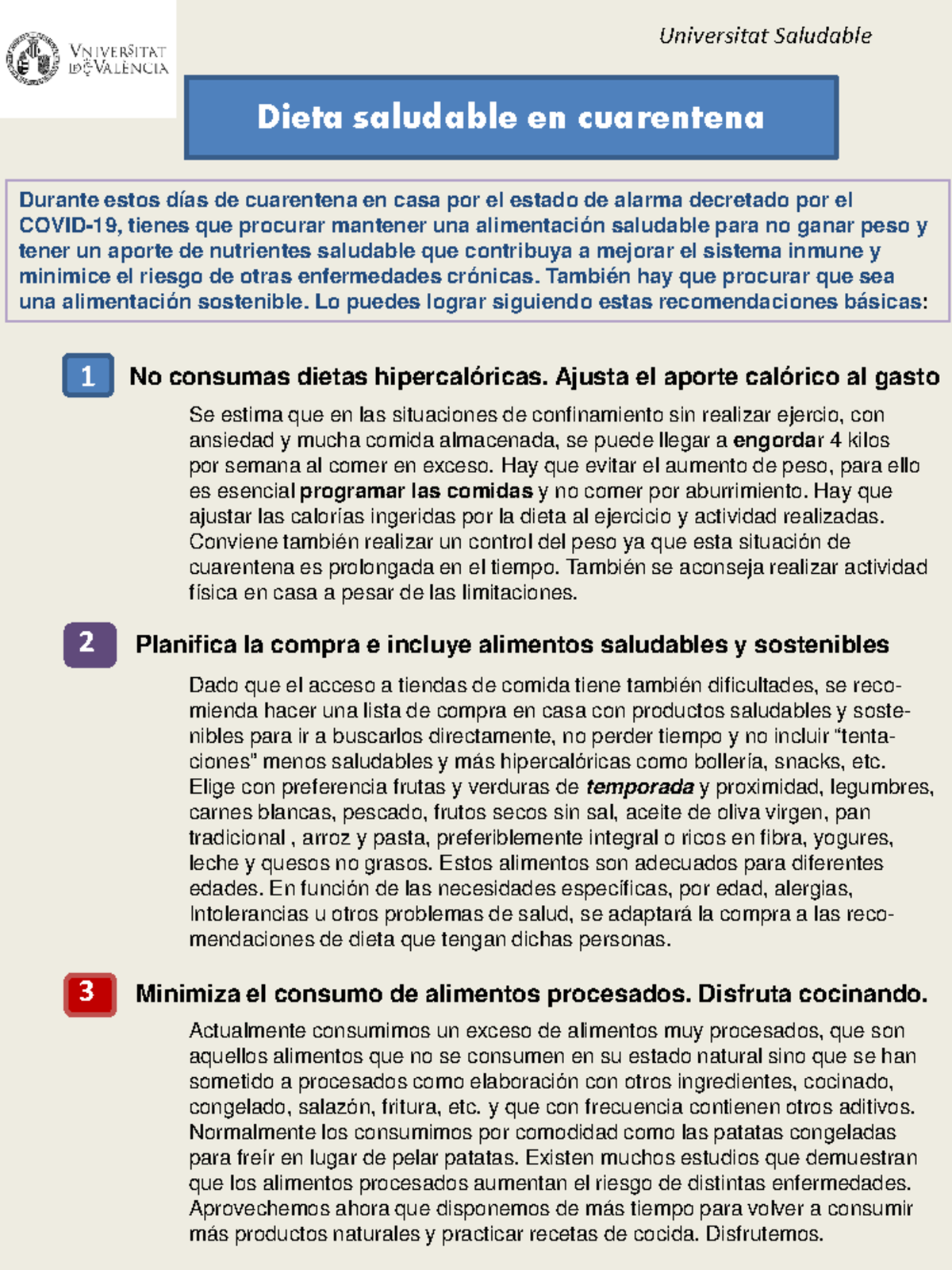 Alimentacion saludable en cuarentena - Dieta saludable en cuarentena ...