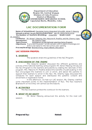 NLRP-NLC Parent Consent Form - Republic of the Philippines Department ...