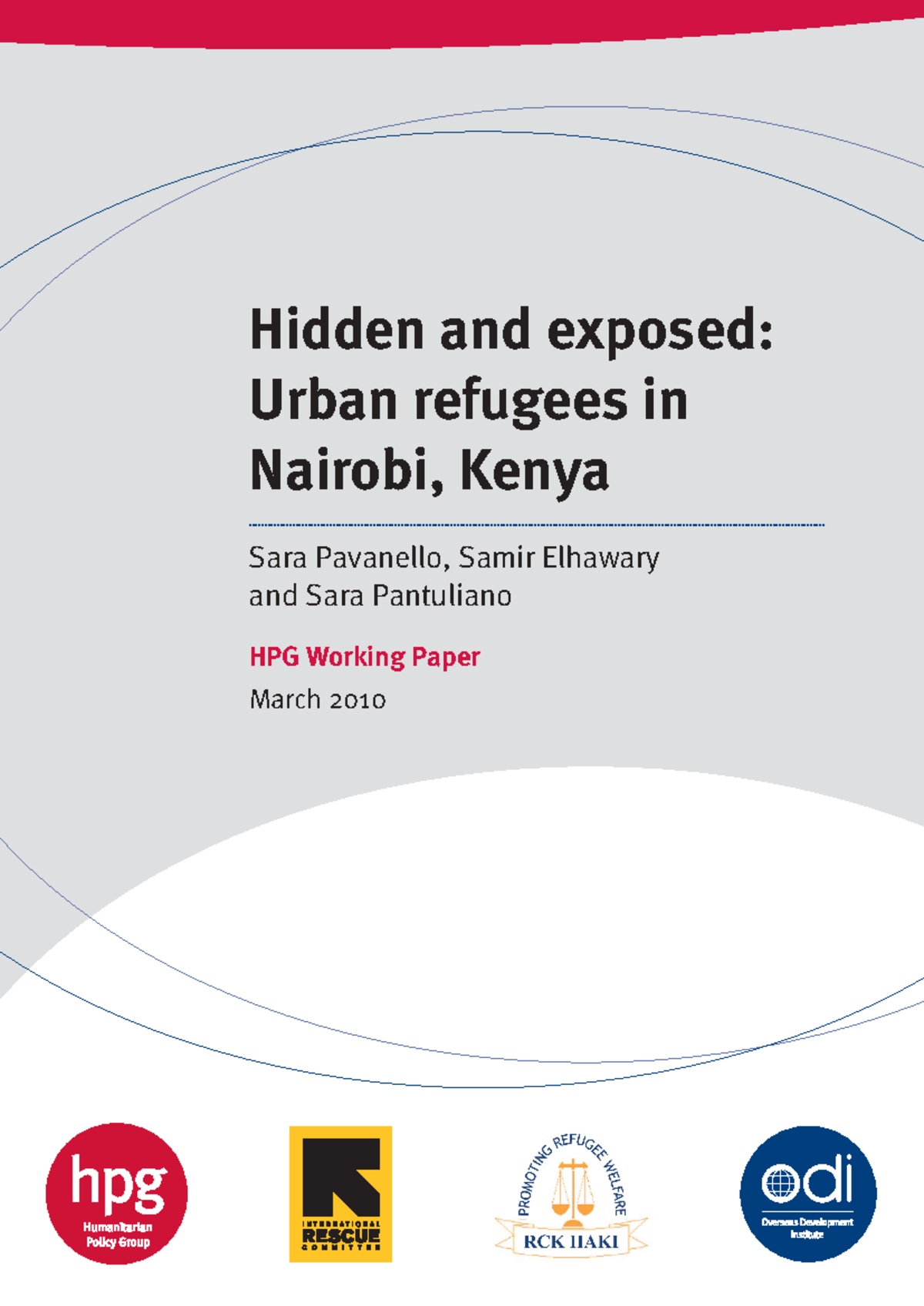 5858 - Notes - Hidden and exposed: Urban refugees in Nairobi, Kenya ...