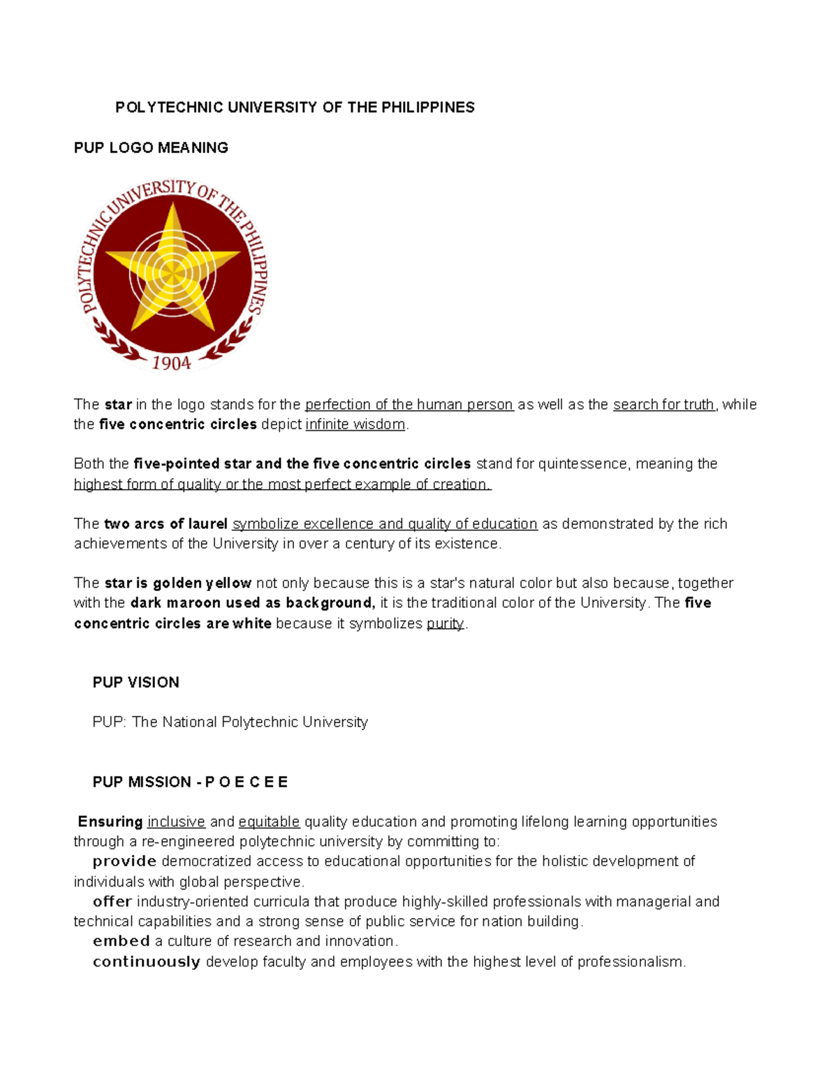 Copy of PUP - PUP - ⚜️🔰 POLYTECHNIC UNIVERSITY OF THE PHILIPPINES🔰⚜️ ...