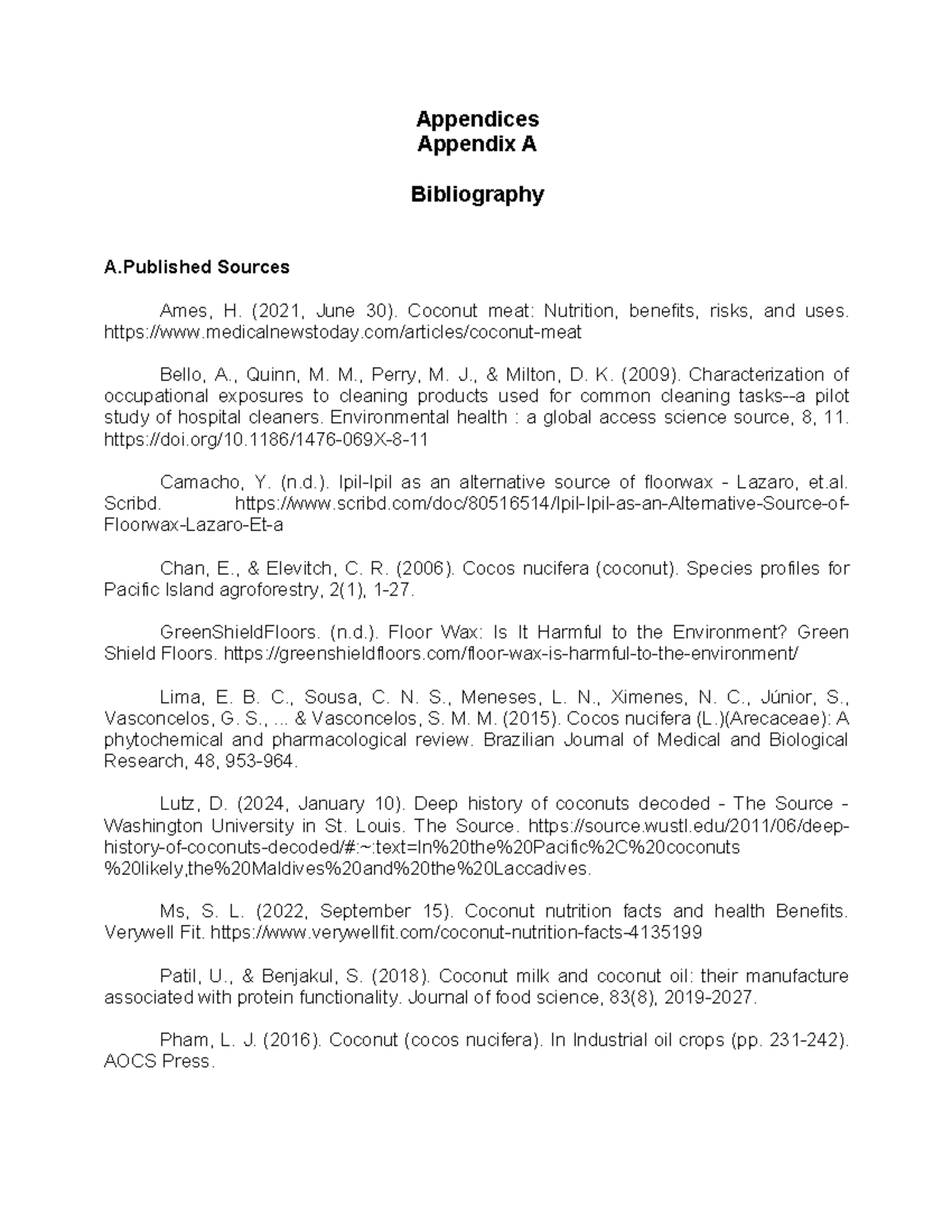 Appendices- Proto - Appendices Appendix A Bibliography A Sources Ames ...