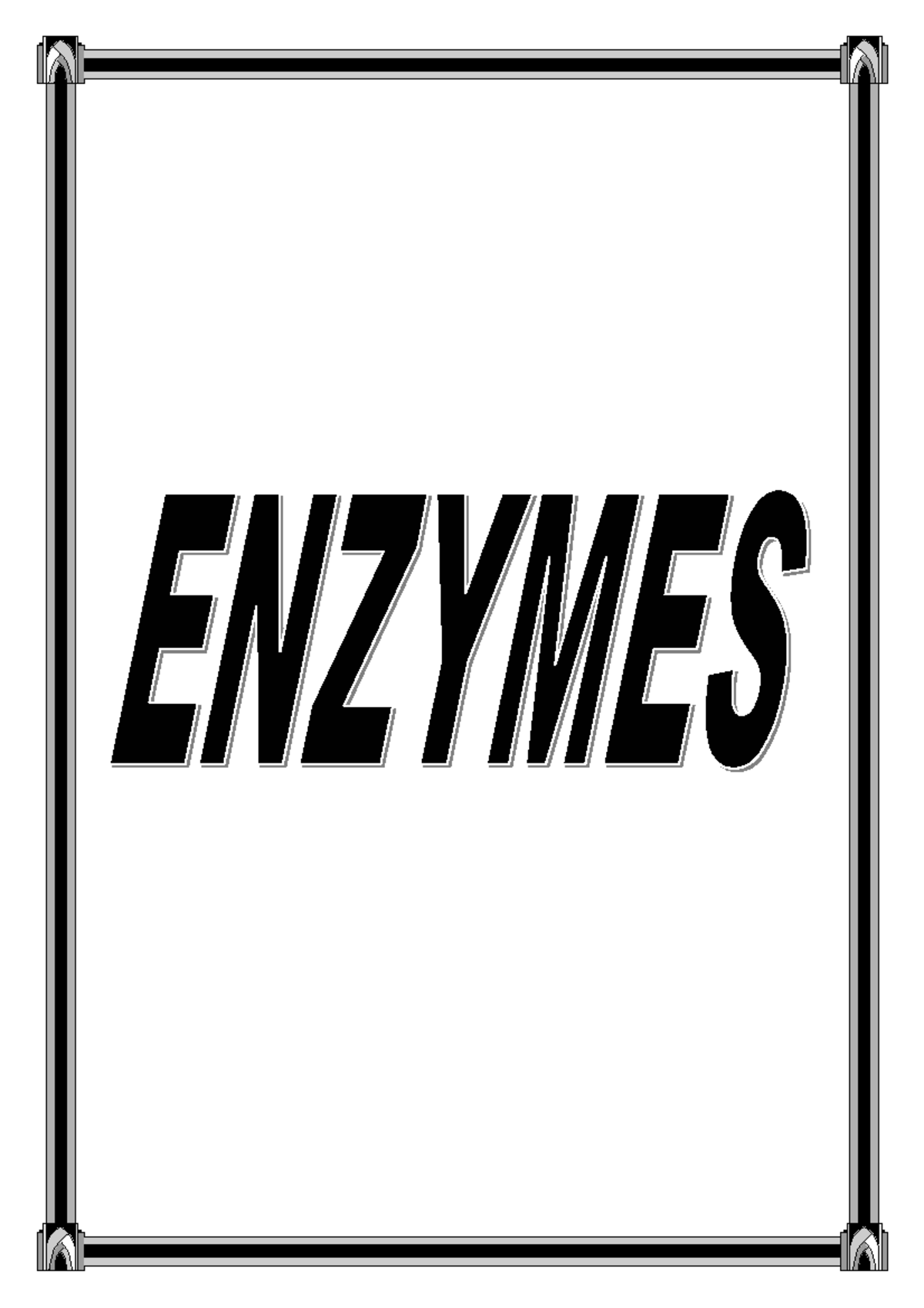 2 Enzymes - Biological Sciences - ENZYMES En = in Zyme = yeast All ...