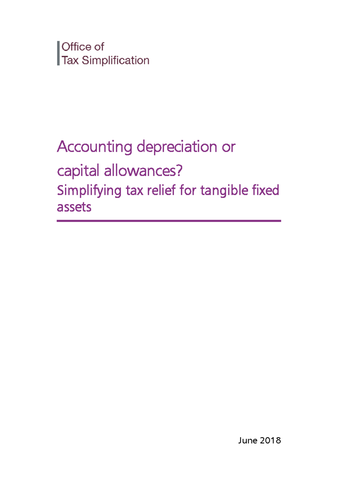 Accounting depreciation or capital allowances print - Accounting ...
