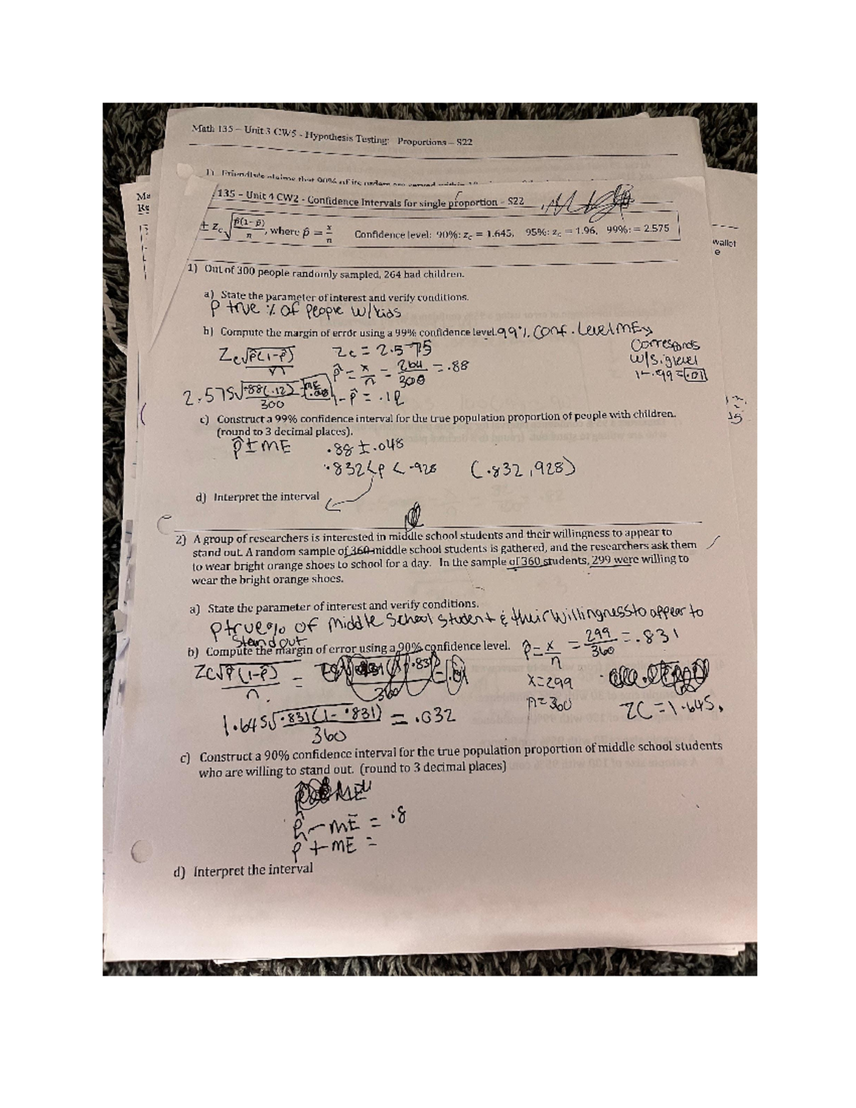 Zvalue - MATH 135 - Hudson Valley CC - Studocu