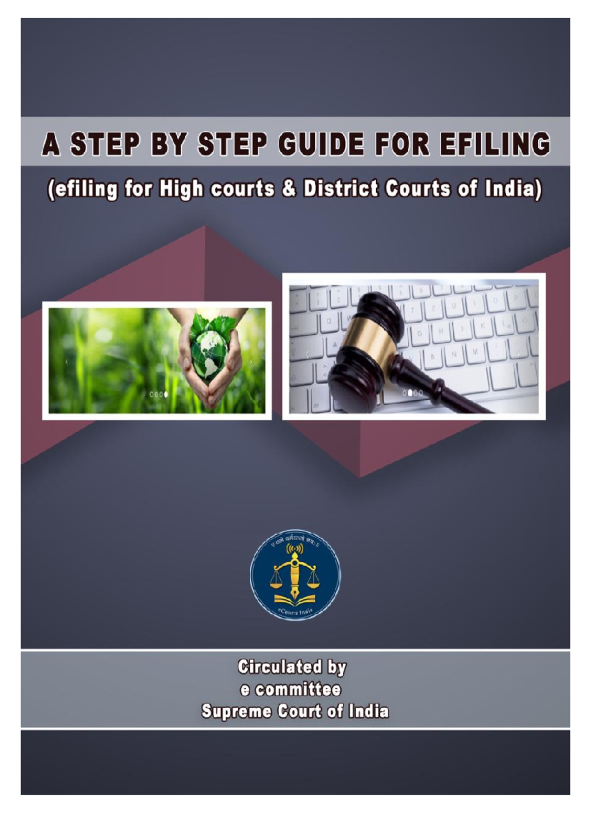 Step by step guide for efiling at High Courts and District Courts - A ...