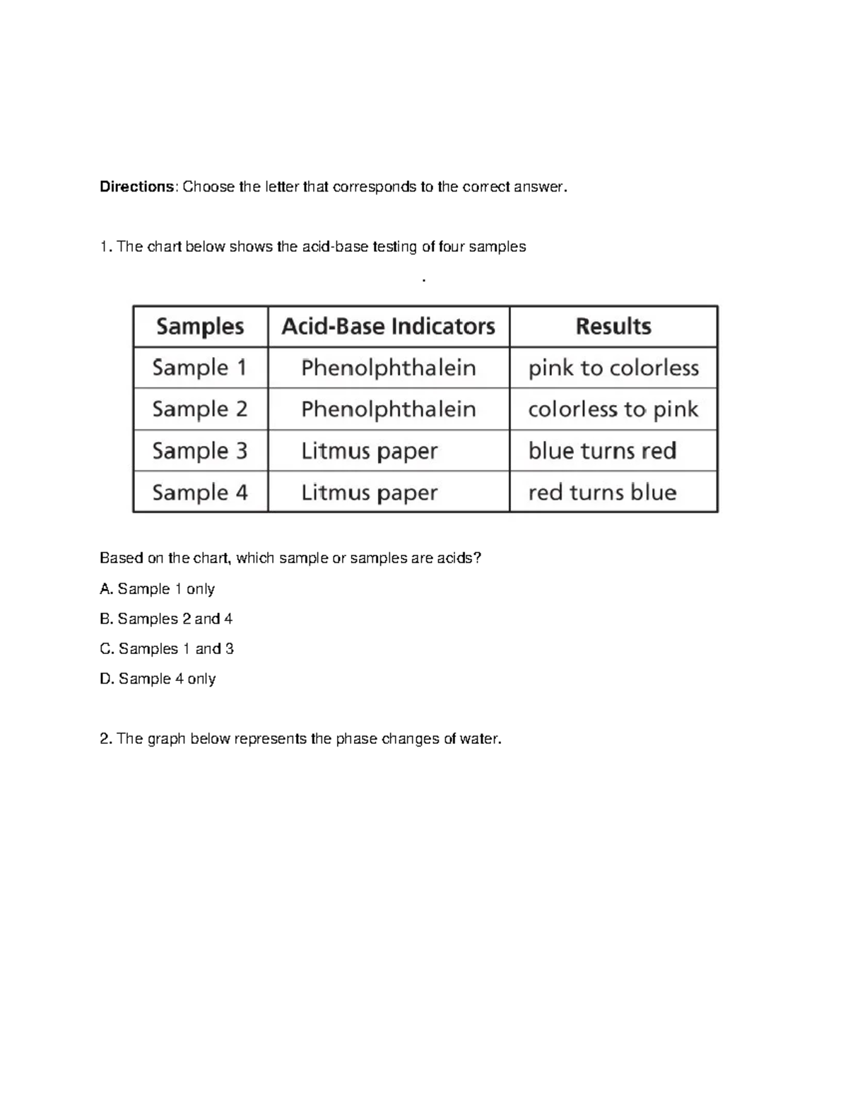 NMAT Chemistry Practice Questions Set 1 - NMAT Chemistry Practice ...