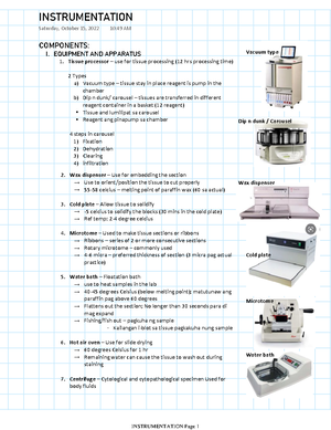 Histopath LAB - HISTOPATHOLOGY VS. HISTOTECHNOLOGY HISTOPATHOLOGY ...