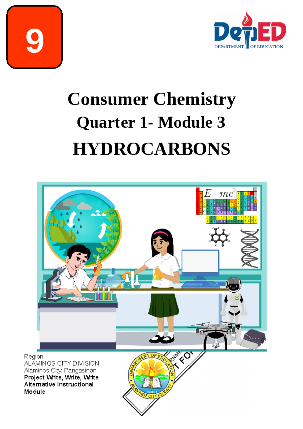 Consumer Chemistry 9 module 3 Hydrocarbons - Consumer Chemistry Quarter ...