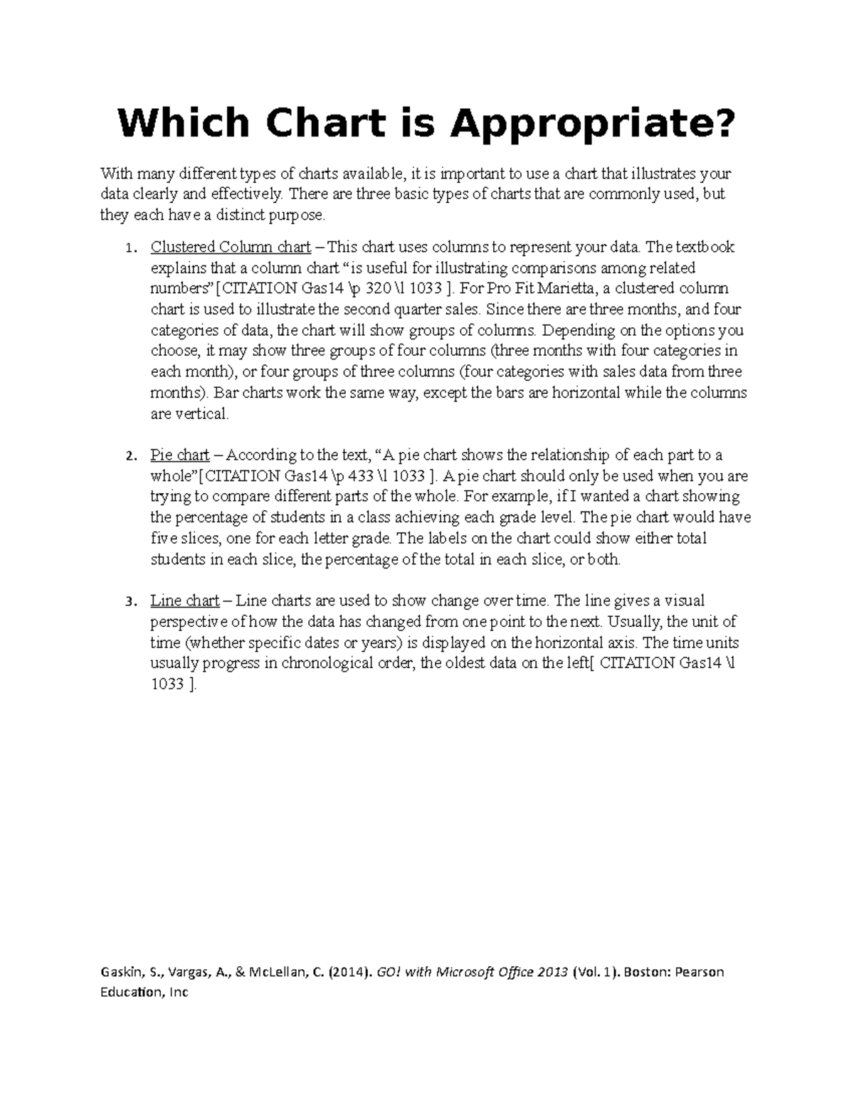Which Chart Is Appropriate Which Chart Is Appropriate With Many