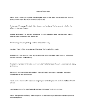 Human Anatomy and Physiology Essay - The human body is a complex system ...