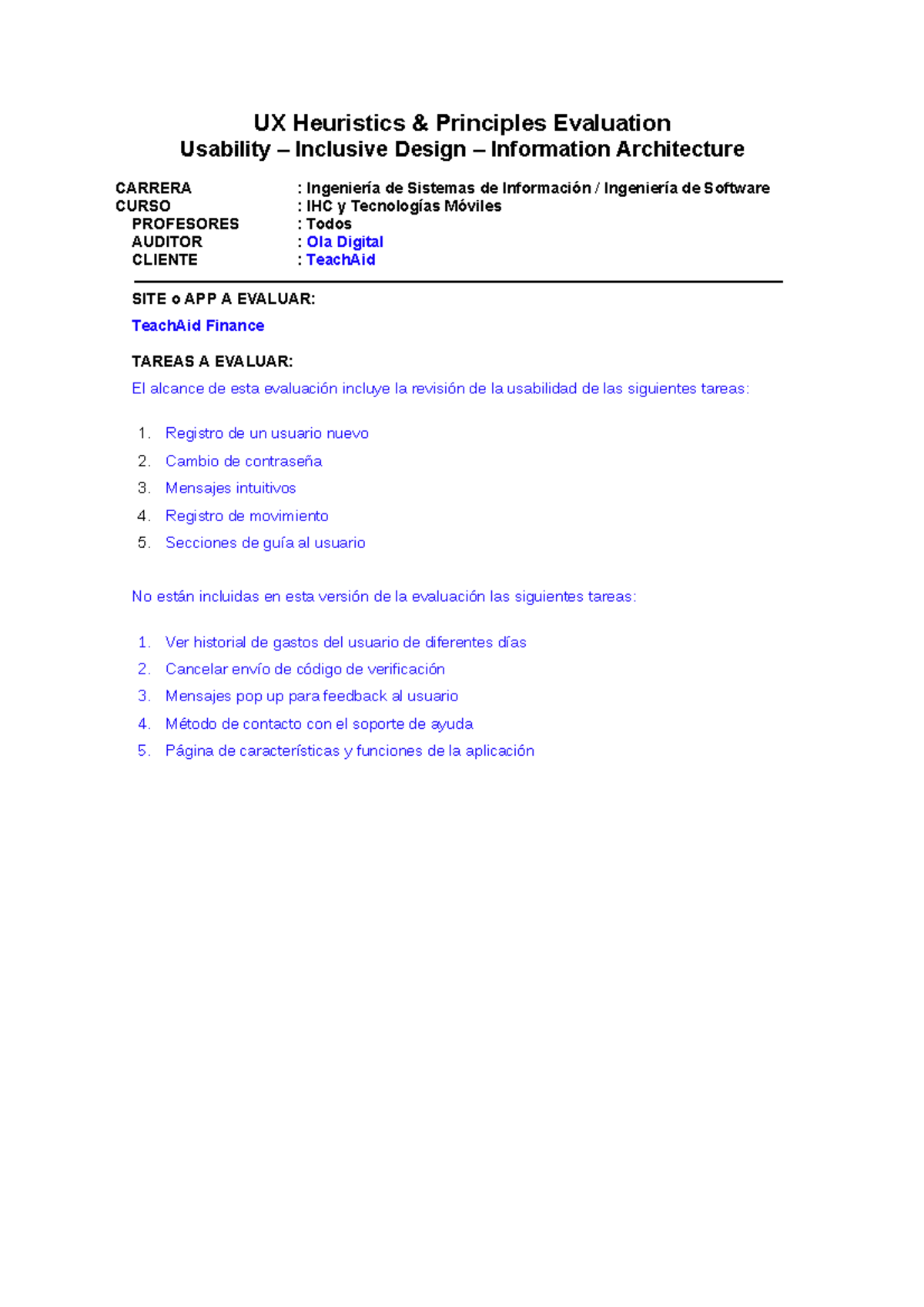 Challenge+SEM10 - 11DQ2FD - UX Heuristics & Principles Evaluation Usability – Inclusive Design ...