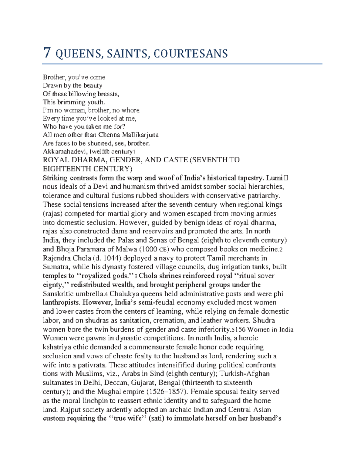 7 Queens Saints - Hey friends This thread contains quality notes ...