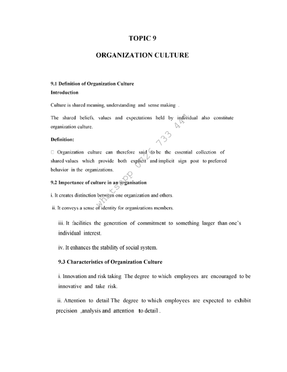 Organization Culture - Types of Organization Culture According to ...