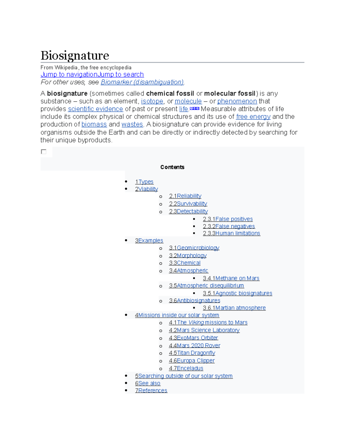 Biosignature - fsa ga f as. a iuahs iohoiasf ,vm /. lkhf oih as ...