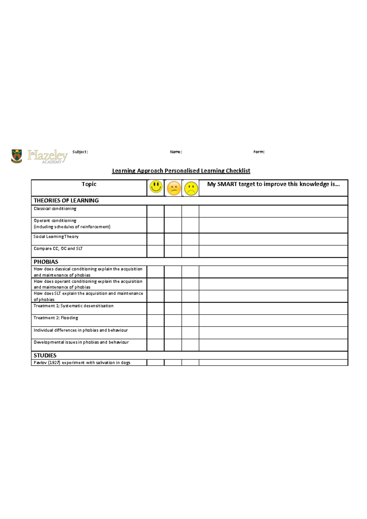 Screenshot 2024-05-16 at 17 - Subject: Name: Form: Learning Approach ...