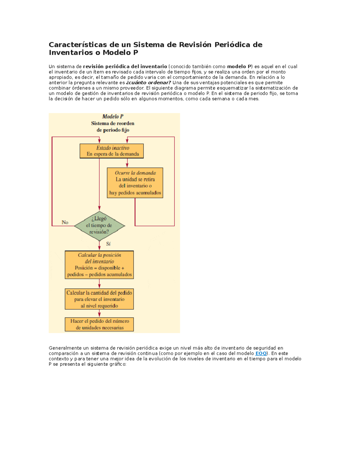 Modelo DE Revisión Periódica PARA EL Control DEL Inventario ...