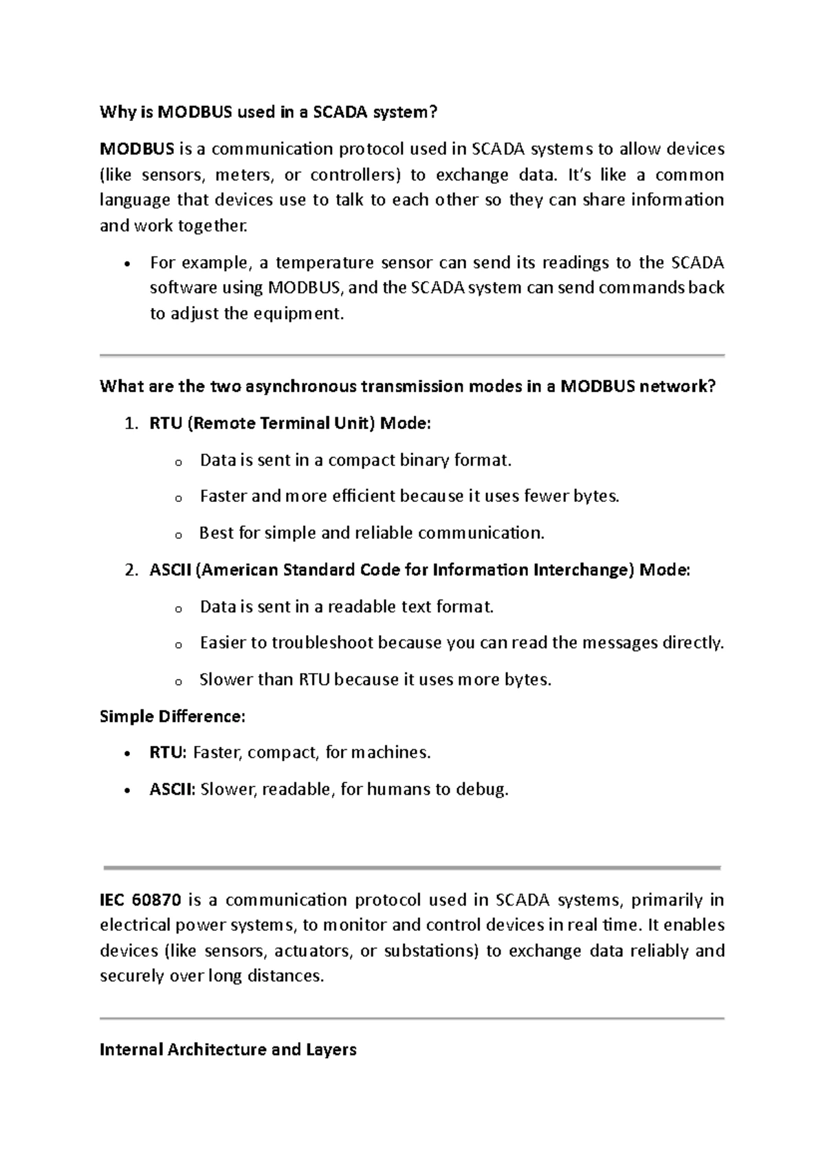 What Is An Rtu In Scada Module 1 What Is An Rtu In Scada Definition O An Rtu Remote