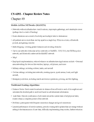 CS 4392 - Test Questions Ch2 - Texas Tech University CS 4392 - Computer ...