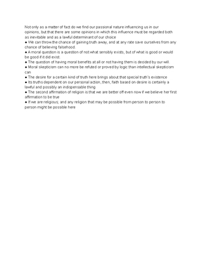 Phil notes, 1 - Prof. Eli Hirsch - The person that believes in God ...