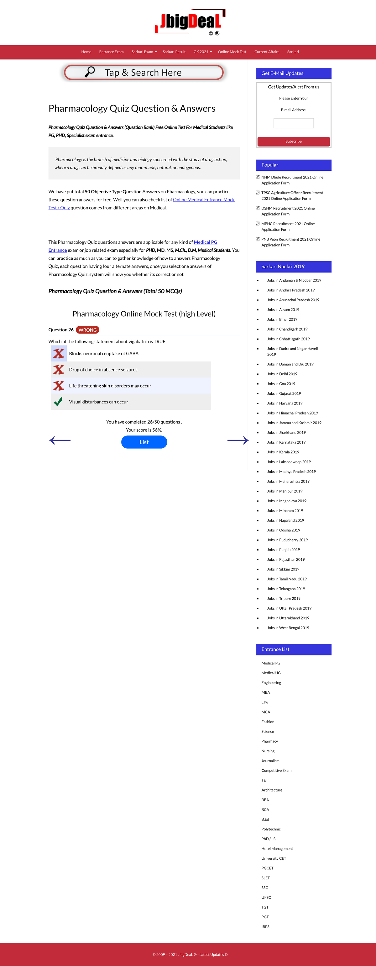 26 - notes on pharmaceutical preparations - ####### Get Updates/Alert ...
