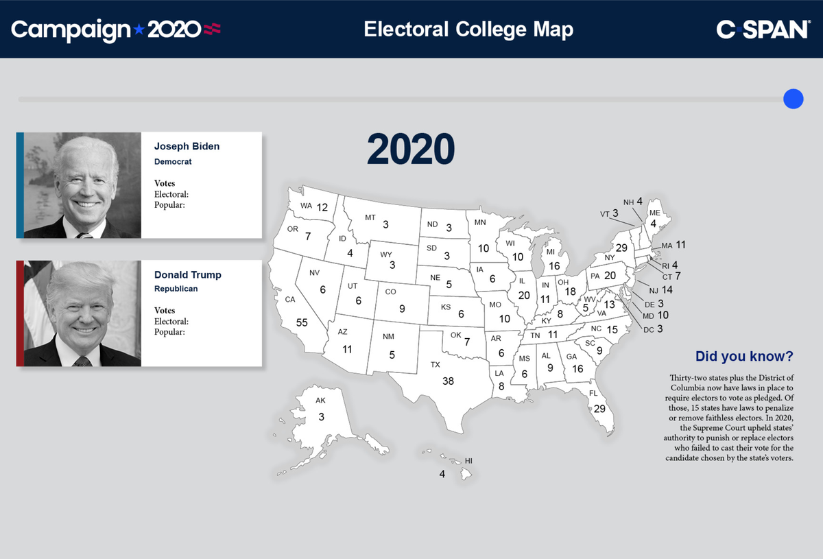 Electoral College Map-historical - BLAW 2001 - Studocu
