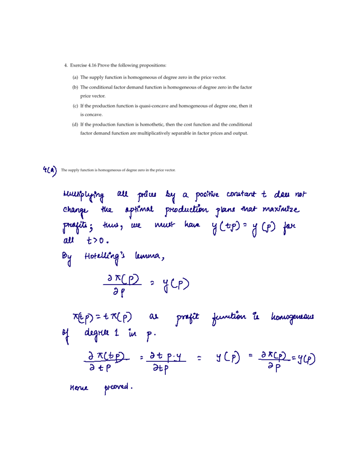 Note Oct 21, 2023 - Proofs of consumer theory. - 4 a multiplying all ...