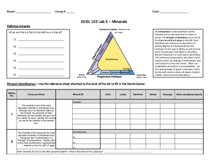 PS#3 - With answers - GEOL 101: Geology of Planet Earth PS#3: Geologic ...