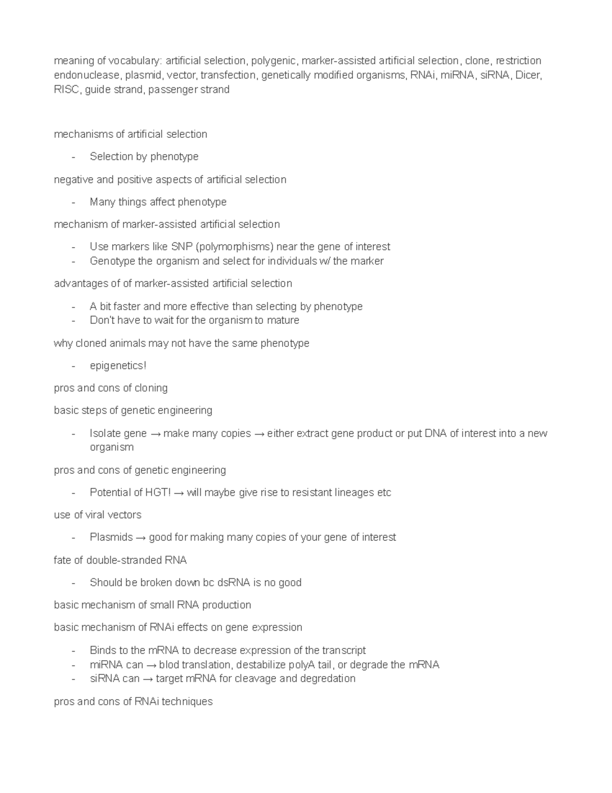 Lecture 15 - summary of lec 15 notes - meaning of vocabulary ...