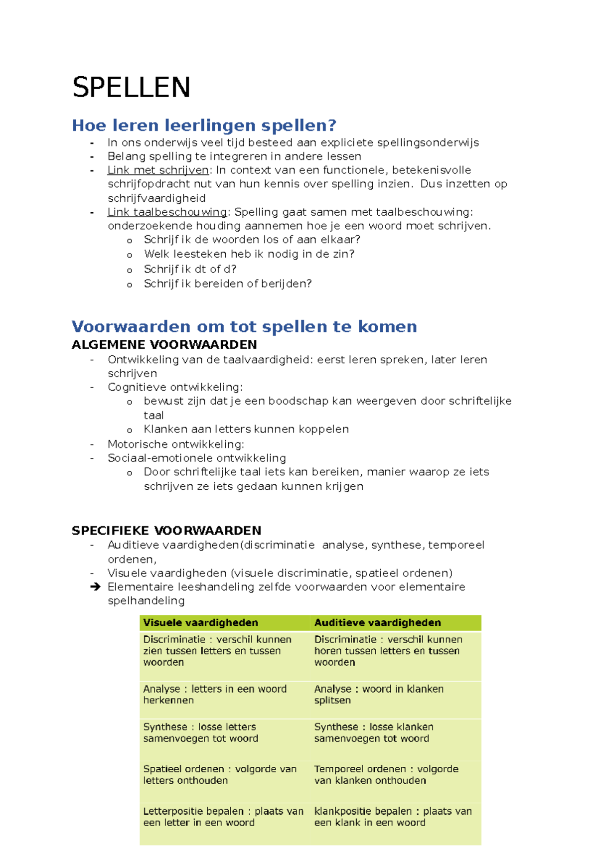 Spellen - Nederlands EBALO FLEX - SPELLEN Hoe leren leerlingen spellen ...