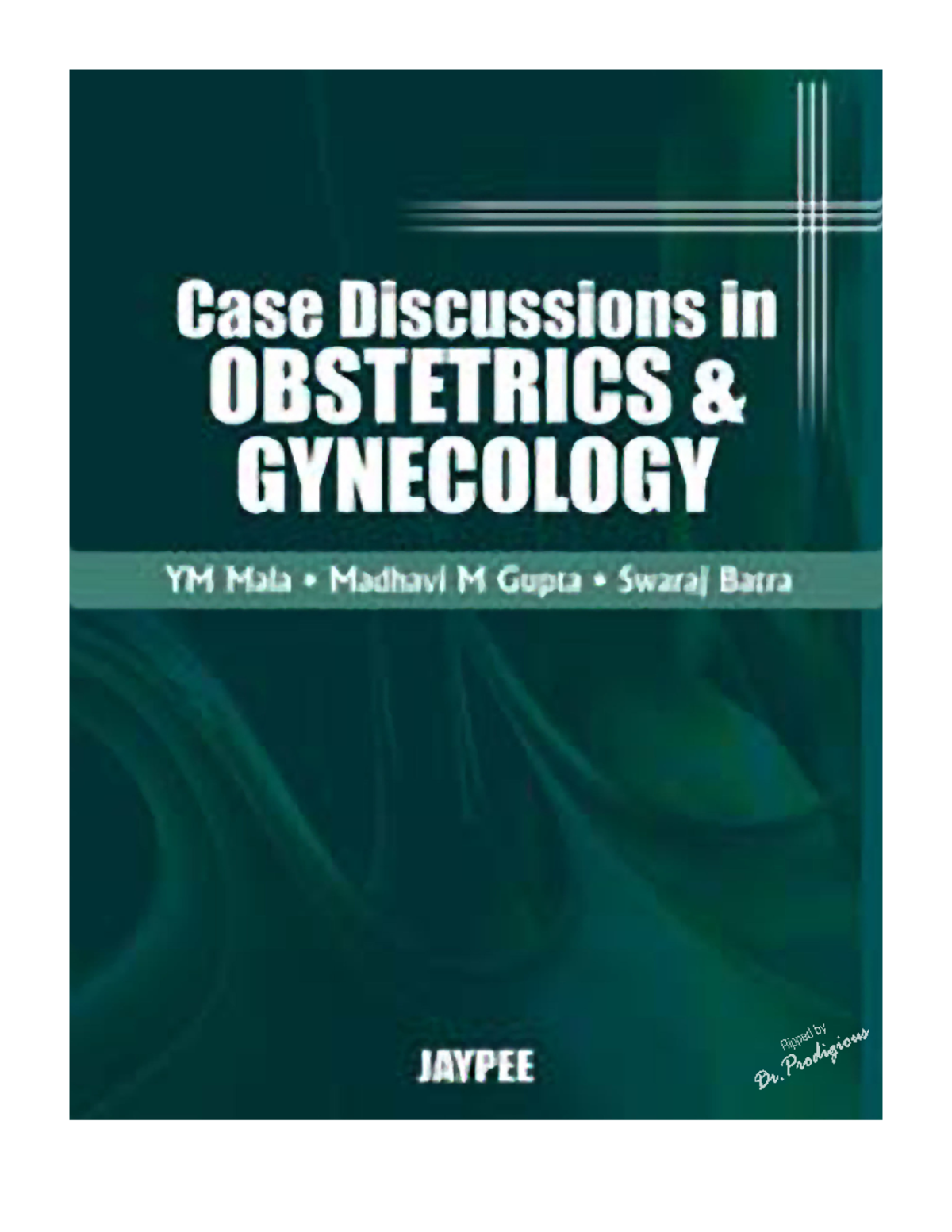 Case Discussions in Obstetrics and Gynecology 1st Edition 2011 www ...