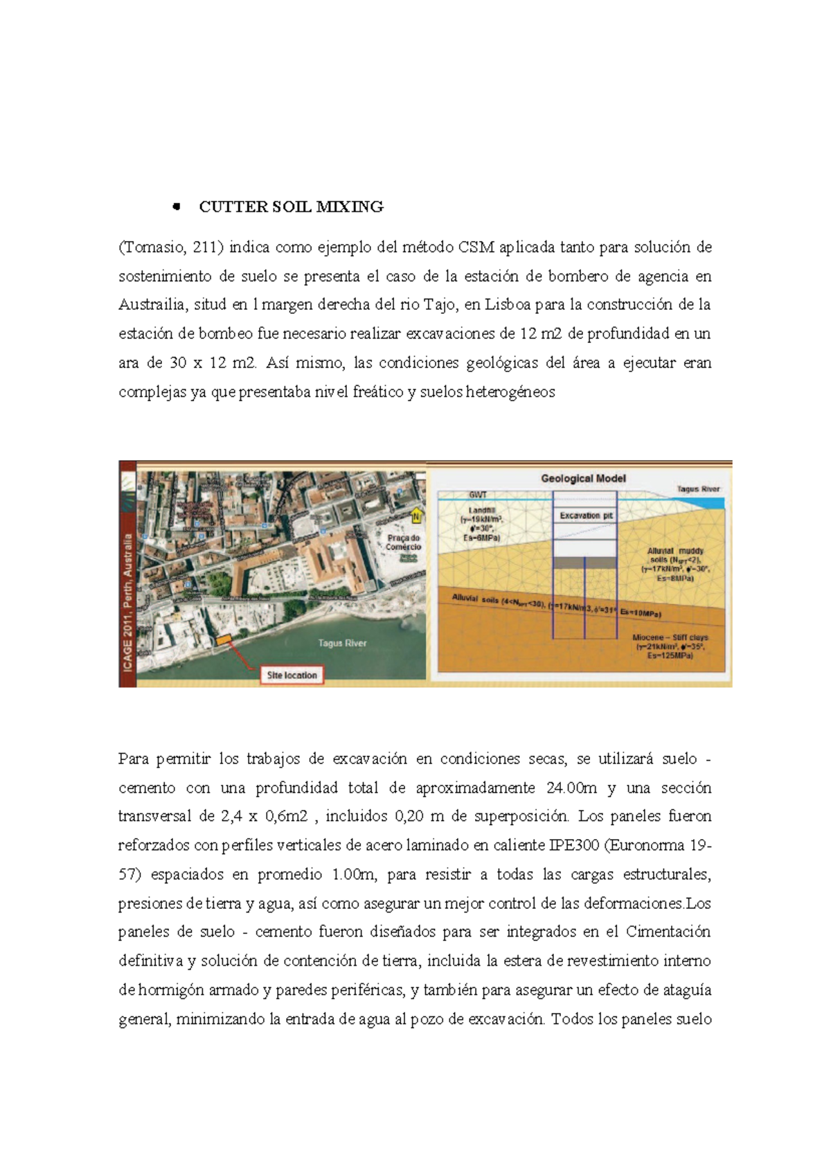 CASO Cutter SOIL Mixing - CUTTER SOIL MIXING (Tomasio, 211) indica como ...