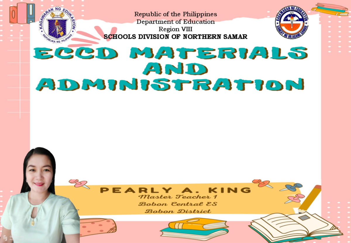 Improvised-ECCD-materials - Republic of the Philippines Department of ...
