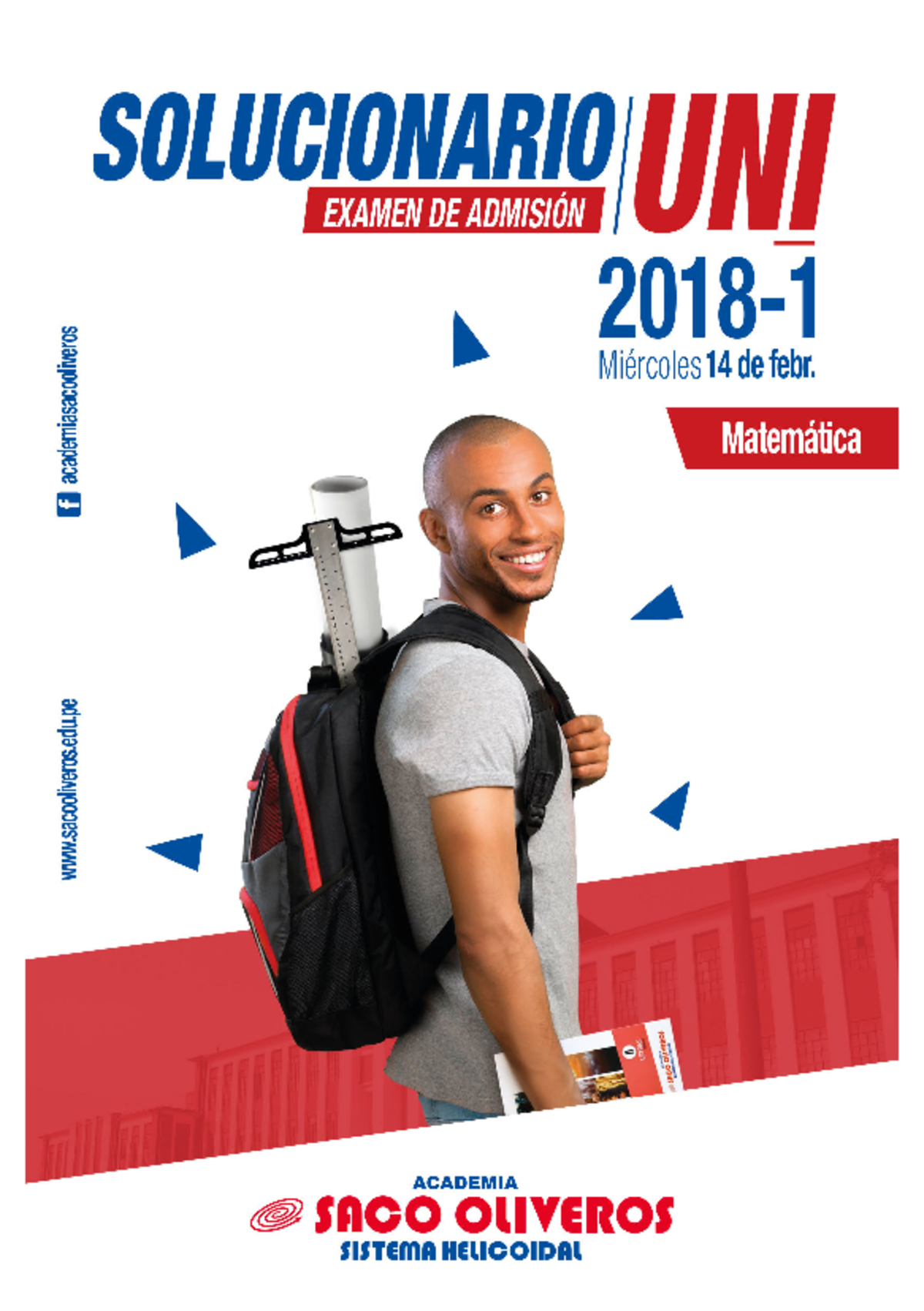 Sol UNI 2018 1(14 - resumenes de los medios - solucionario SEGUNDA PRUEBA DE ADMISIÓN 17 ...