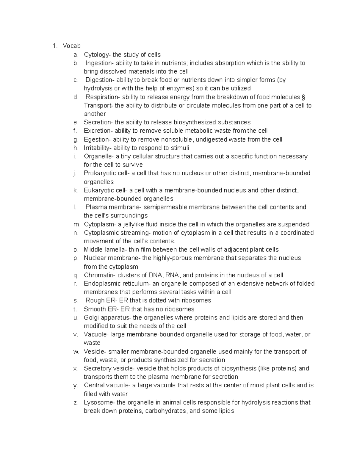 Study Guide 4 - This is the Exploring Creation with Biology, 3rd ...