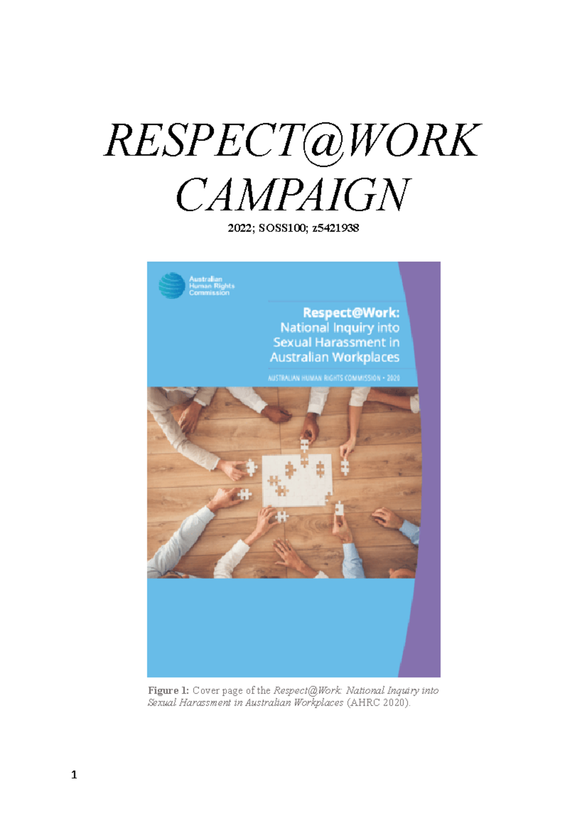 Respect@Work - Respect@Work campaign - RESPECT@WORK CAMPAIGN 2022 ...