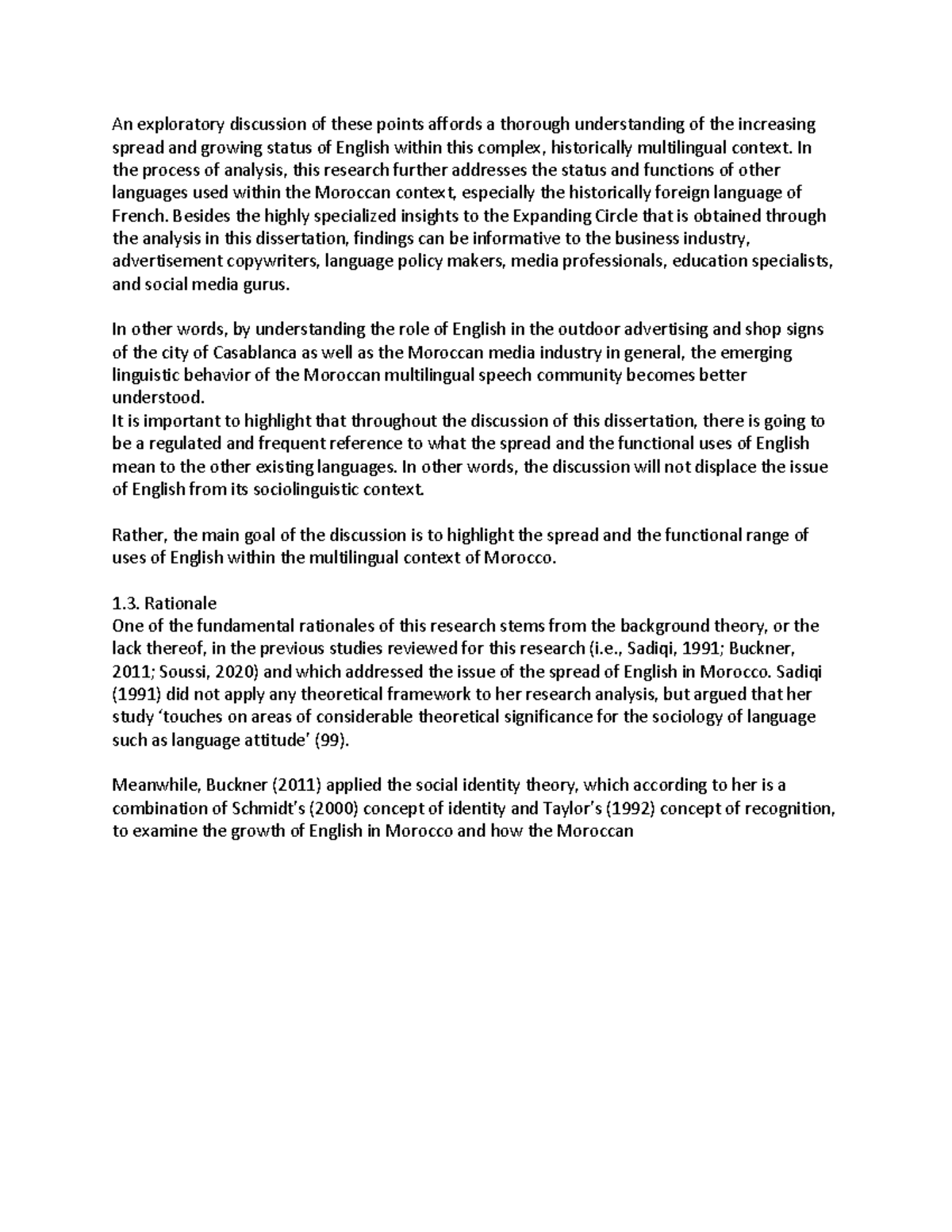 ENG-5 - Great work - An exploratory discussion of these points affords ...