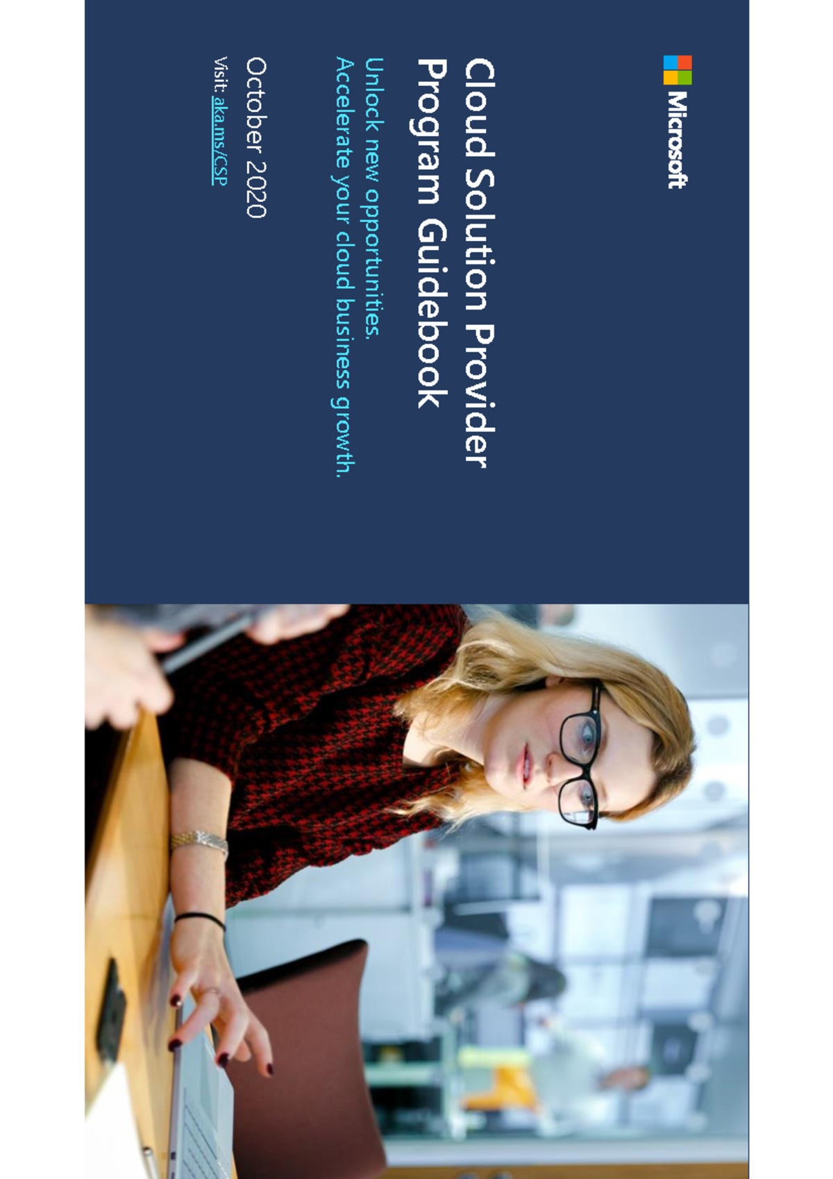 +++Cloud Solution Provider Program Guidebook - Visit: aka/CSP October 2020Accelerate your cloud ...
