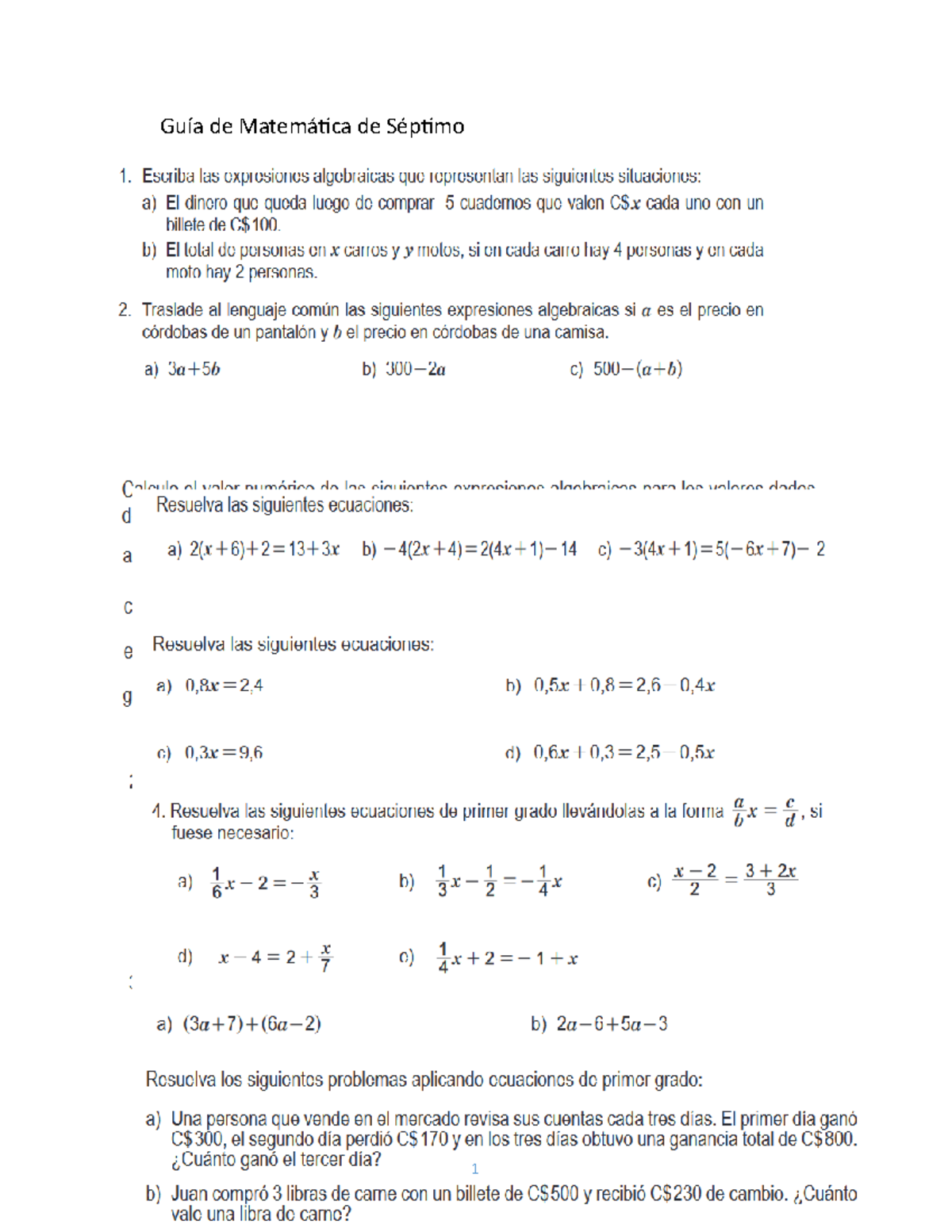 Guía de Matemática de Séptimo - Matemáticas financieras - Tecnológico ...