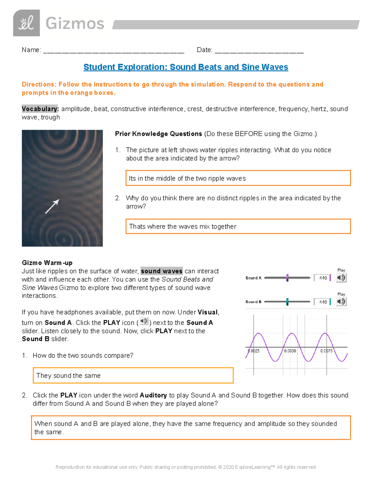 Gizmo Sound Beats Sine Waves SE - Name ...