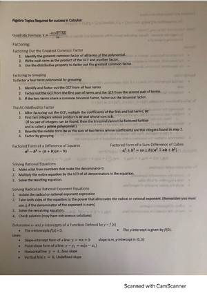 Unit 2 notes 1 - CALC1 - MATH 1231 - Studocu