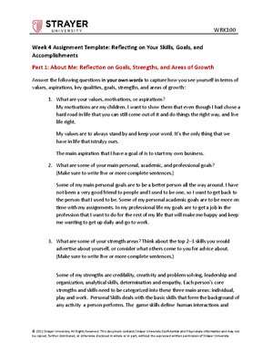 Victoria.Randolph WRK100 Week2 Employability Skills - WRK100: Week 2 Assignment Week 2 ...