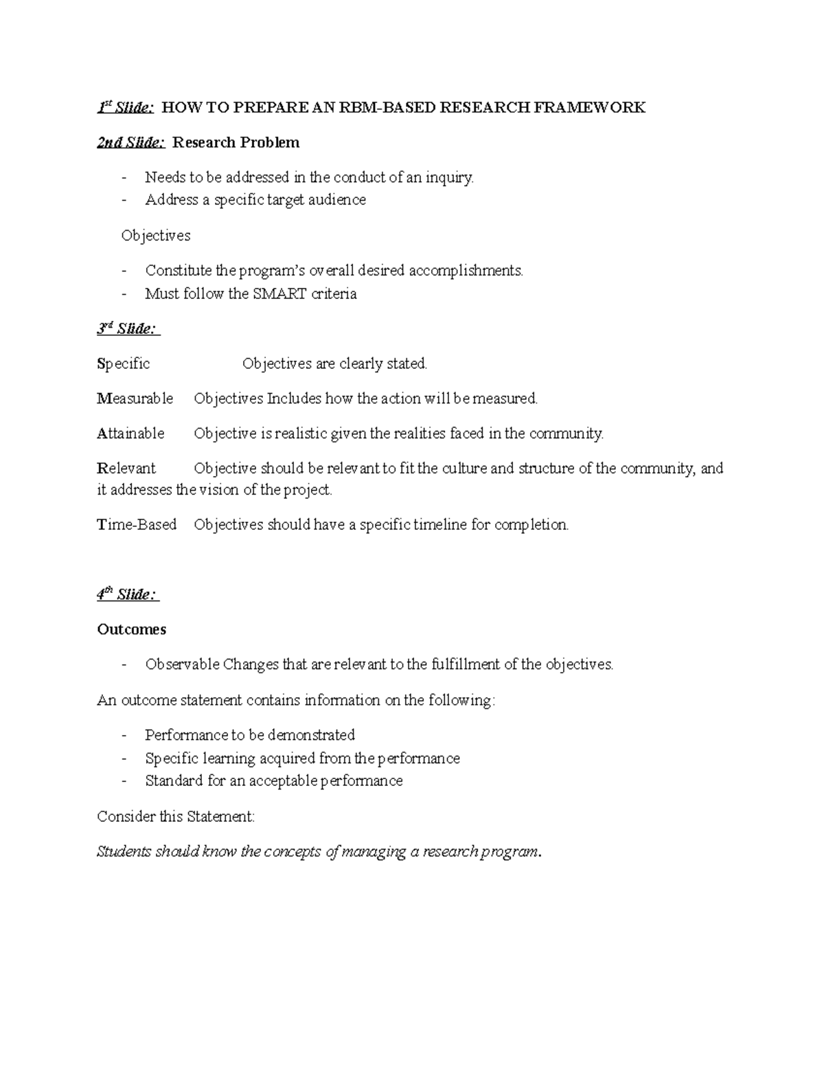3Is-Reporting Maboloc-Assigned-Topic - 1 st Slide: HOW TO PREPARE AN ...