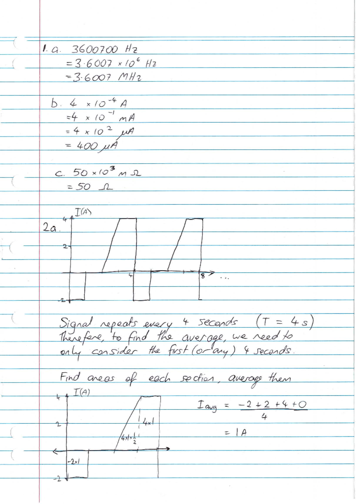 Practice Questions Worked Solutions for Tutorial 1 - ELEC1310 - Studocu