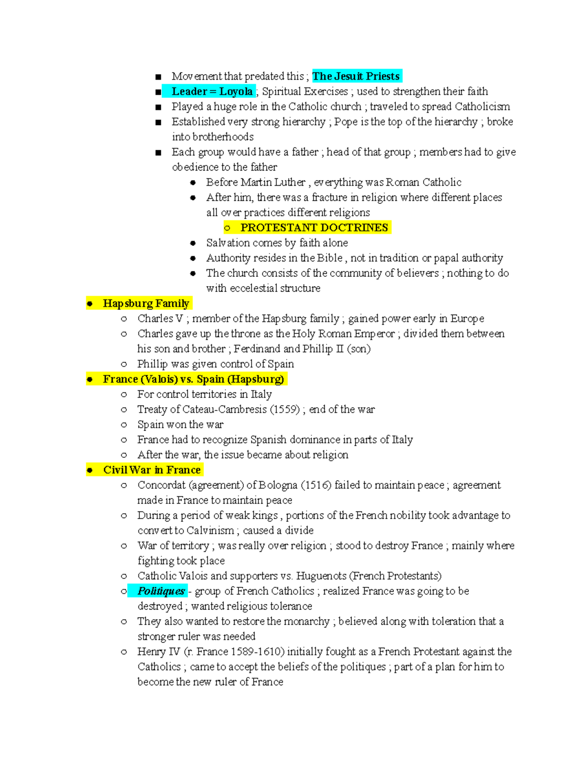 Week 2 - week two of notes for early modern to contemporary world ...